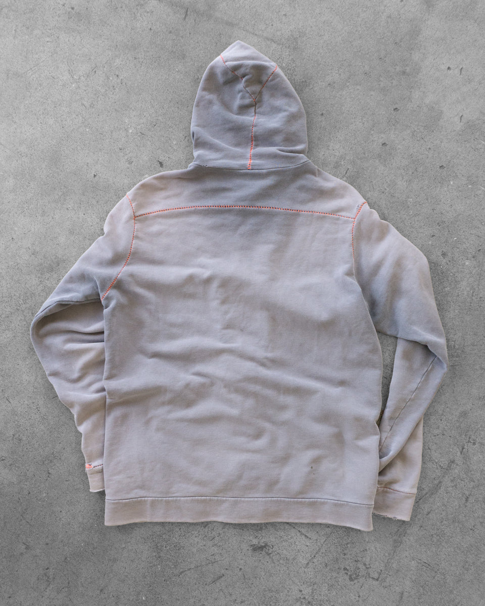 Diesel Scar Stitch Hooded Zip-Up Sweatshirt - Early 2000s – UNSOUND RAGS