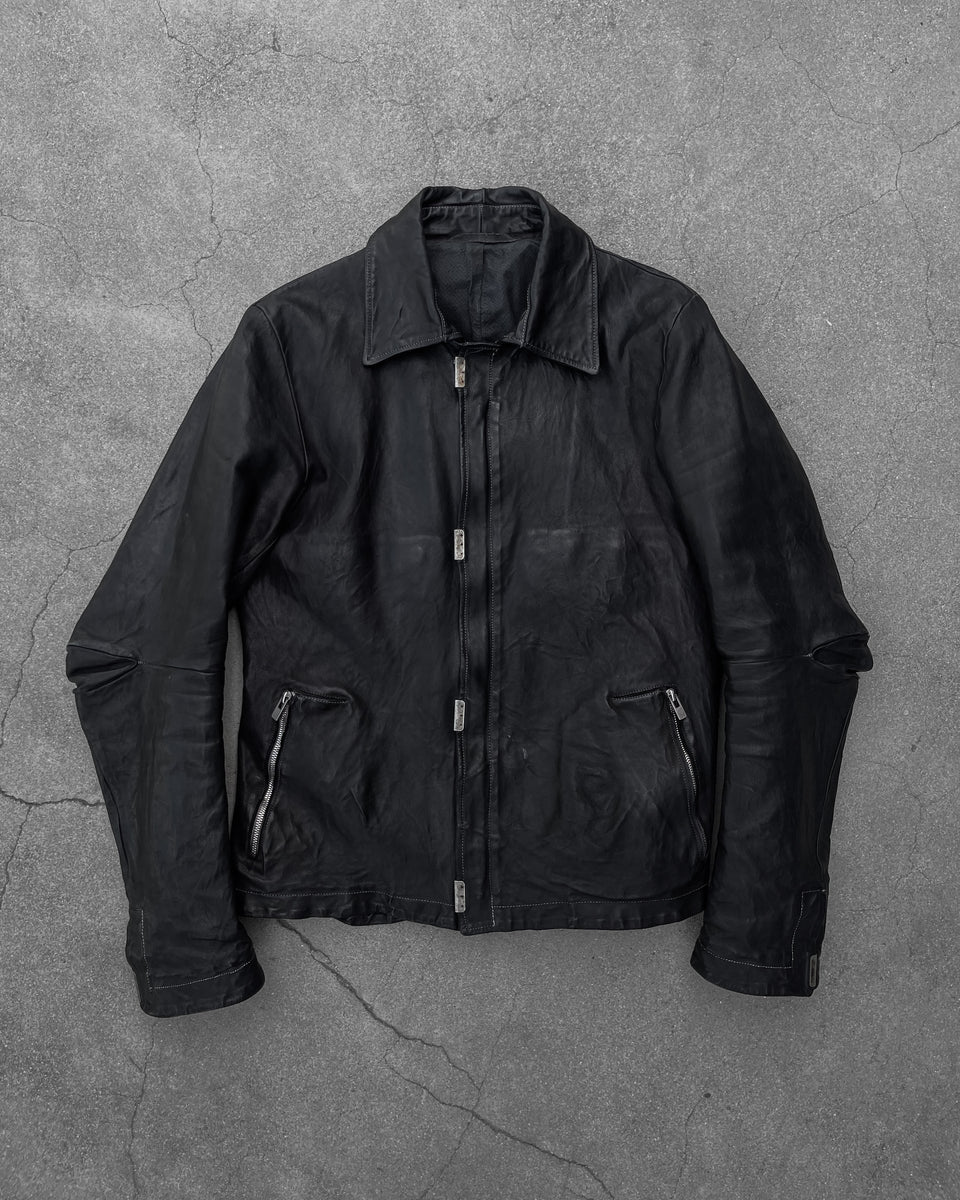 CAROL CHRISTIAN POELL KANGAROO LEATHER SCARSTITCH JACKET – UNSOUND RAGS