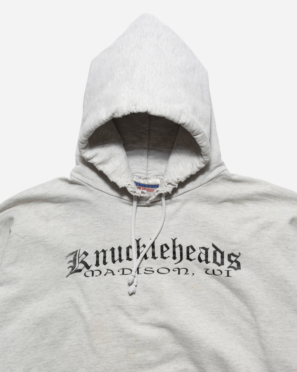 VINTAGE 1990S 'KNUCKLEHEADS' HOODED SWEATSHIRT – UNSOUND RAGS