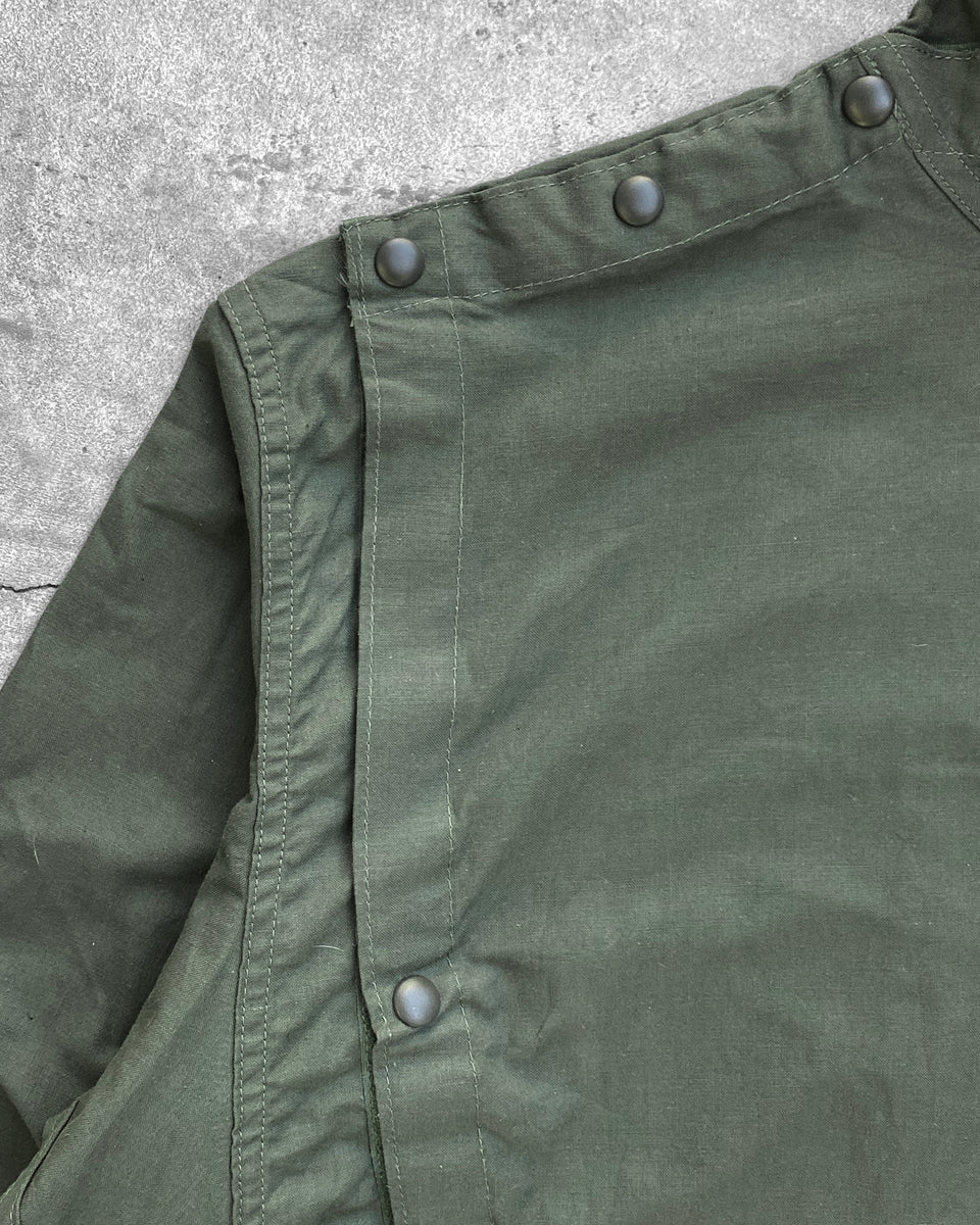 Olive Green Cut-off Hooded Coveralls - 1970s – UNSOUND RAGS