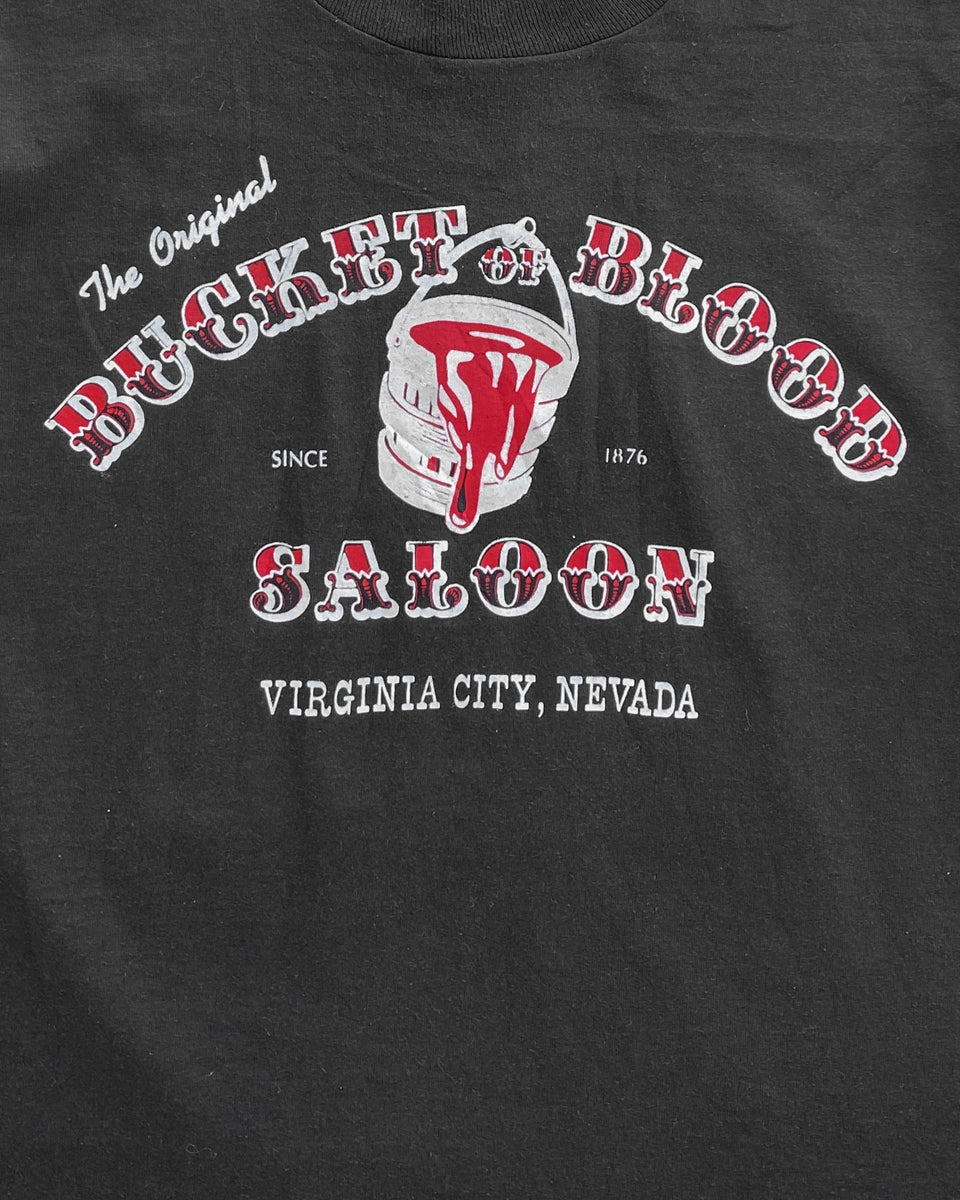 Single Stitched "Bucket of Blood" Tee - 1990s – UNSOUND RAGS