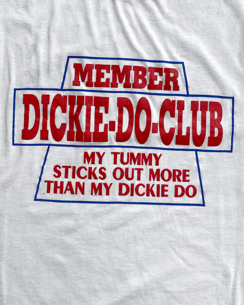 Single Stitched "Dickie-Do-Club" Tee - 1980s – UNSOUND RAGS