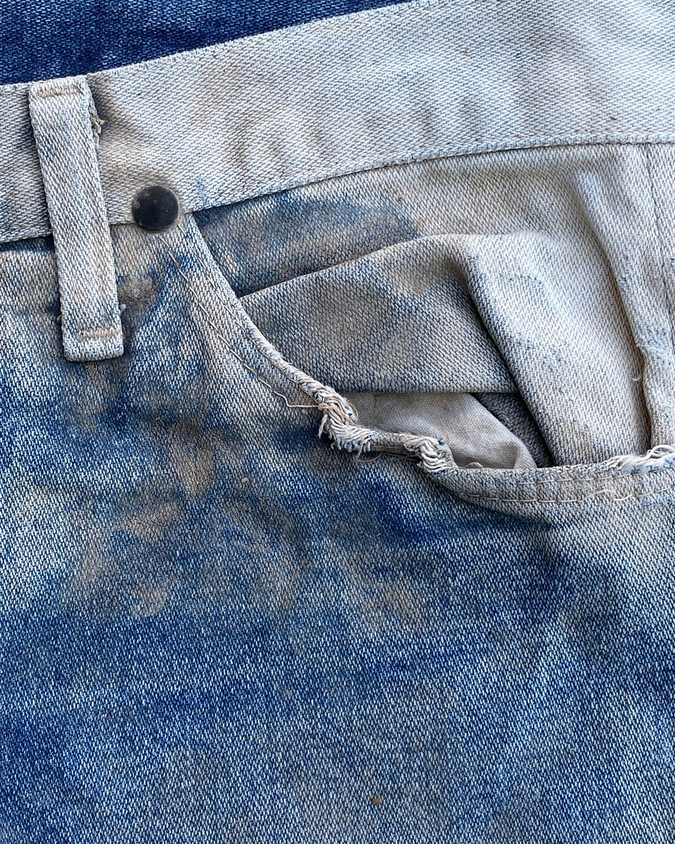 Wrangler Stained & Sun Bleached Denim Jeans - 1990s – UNSOUND RAGS