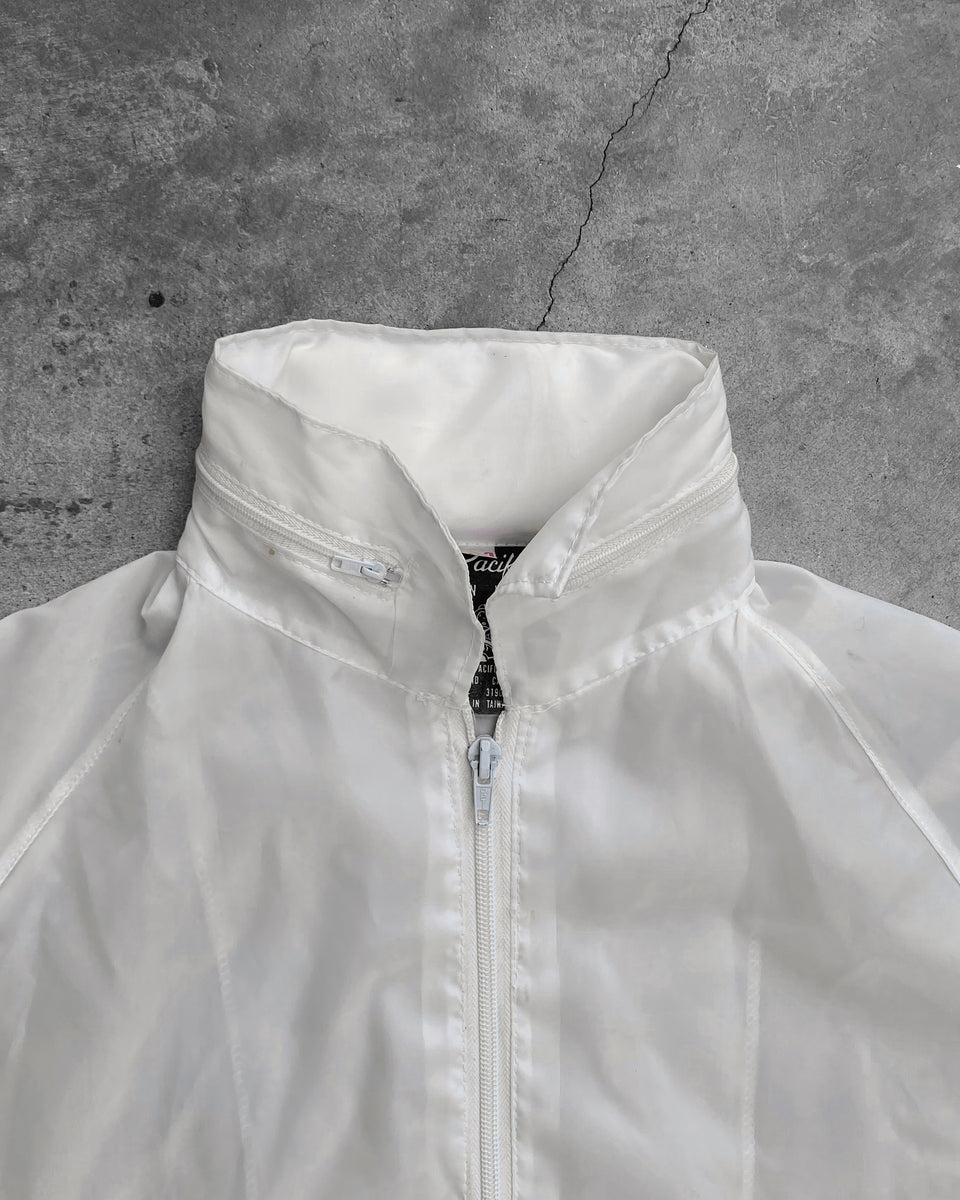 Translucent White Rain Jacket - 1970s – UNSOUND RAGS
