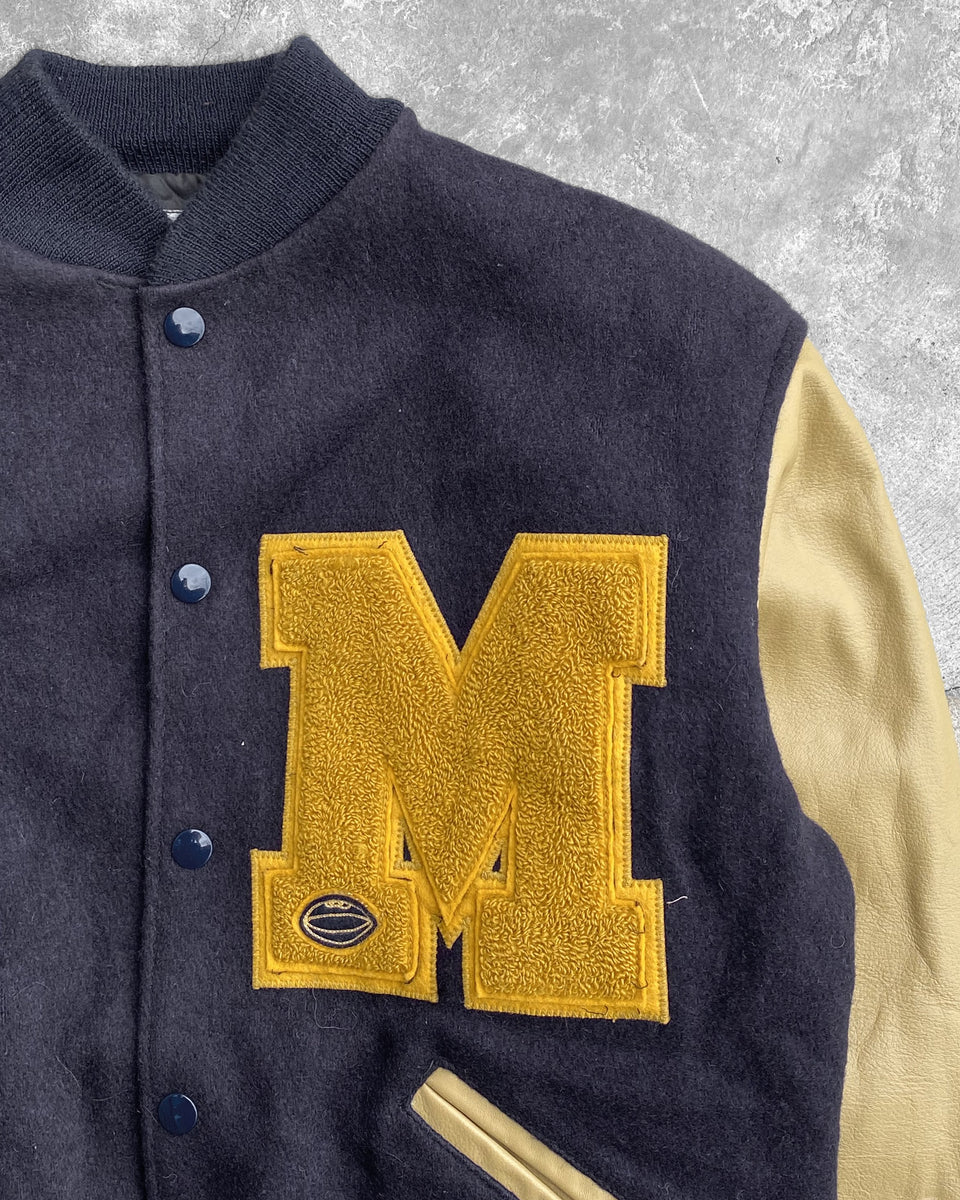 Michigan Varsity Jacket - 1980s – UNSOUND RAGS