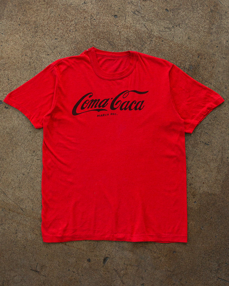 Single Stitched "Coma Caca" Tee - 1970s – UNSOUND RAGS