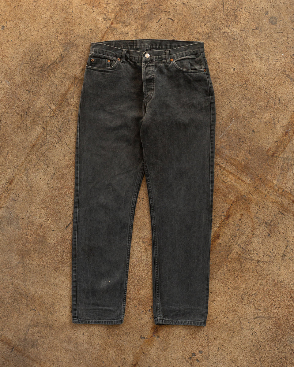 Levi's 501 Charcoal Grey Jeans - 1990s – UNSOUND RAGS