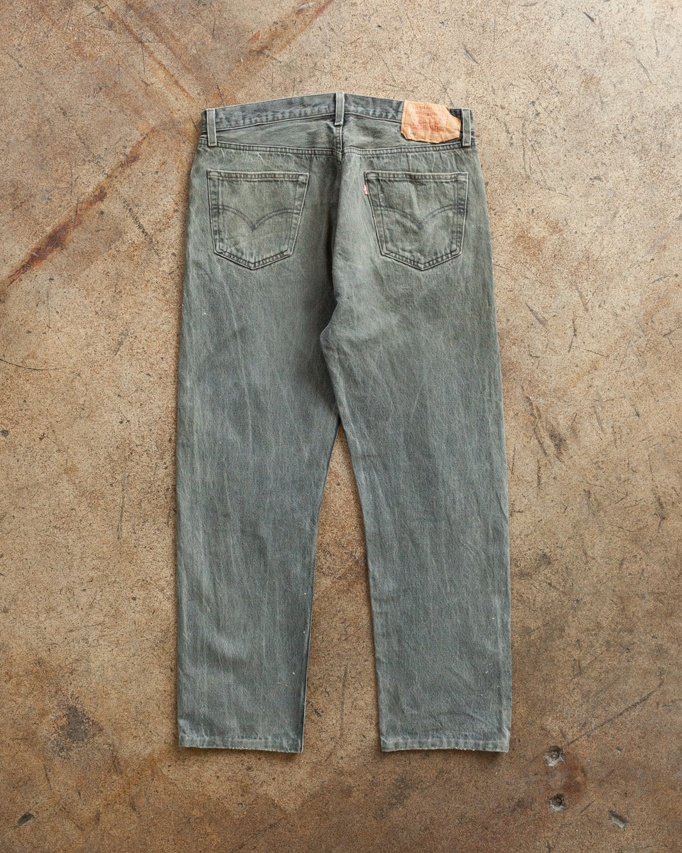 Levi's 501 Charcoal Painted Jeans - 1990s – UNSOUND RAGS