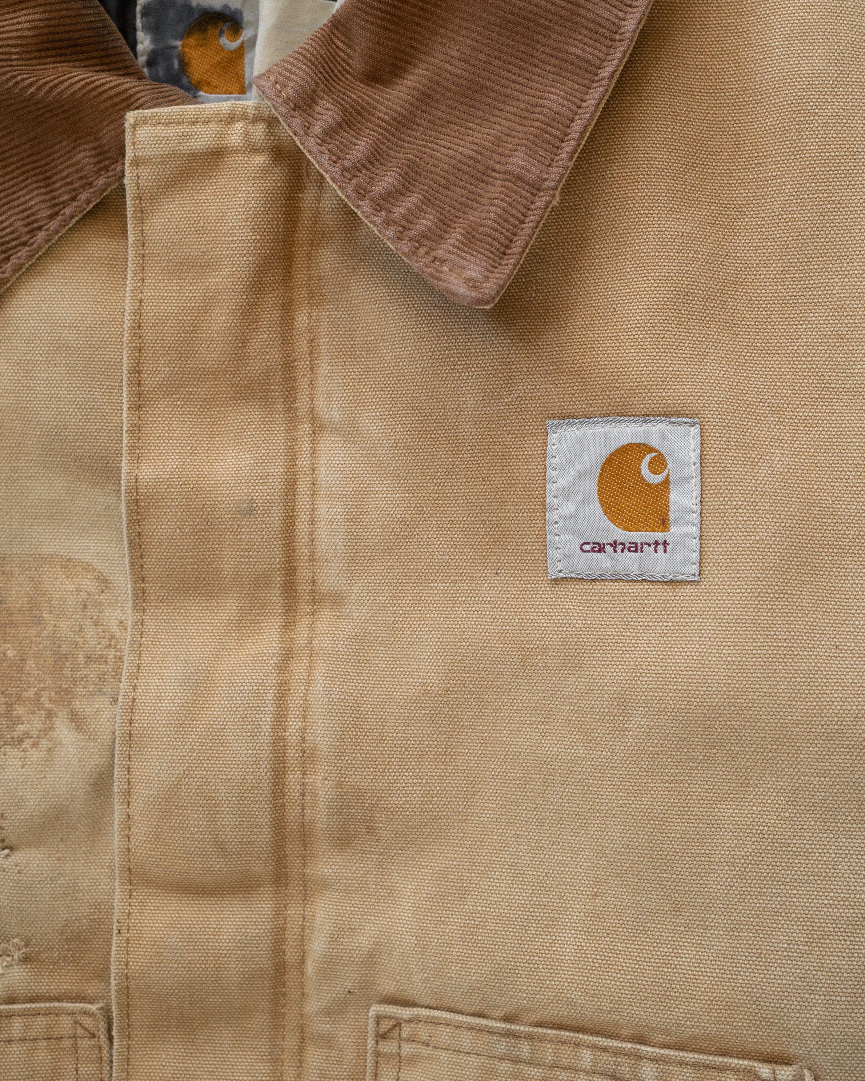 Carhartt Tan Distressed Arctic Work Jacket - 1990s – UNSOUND RAGS