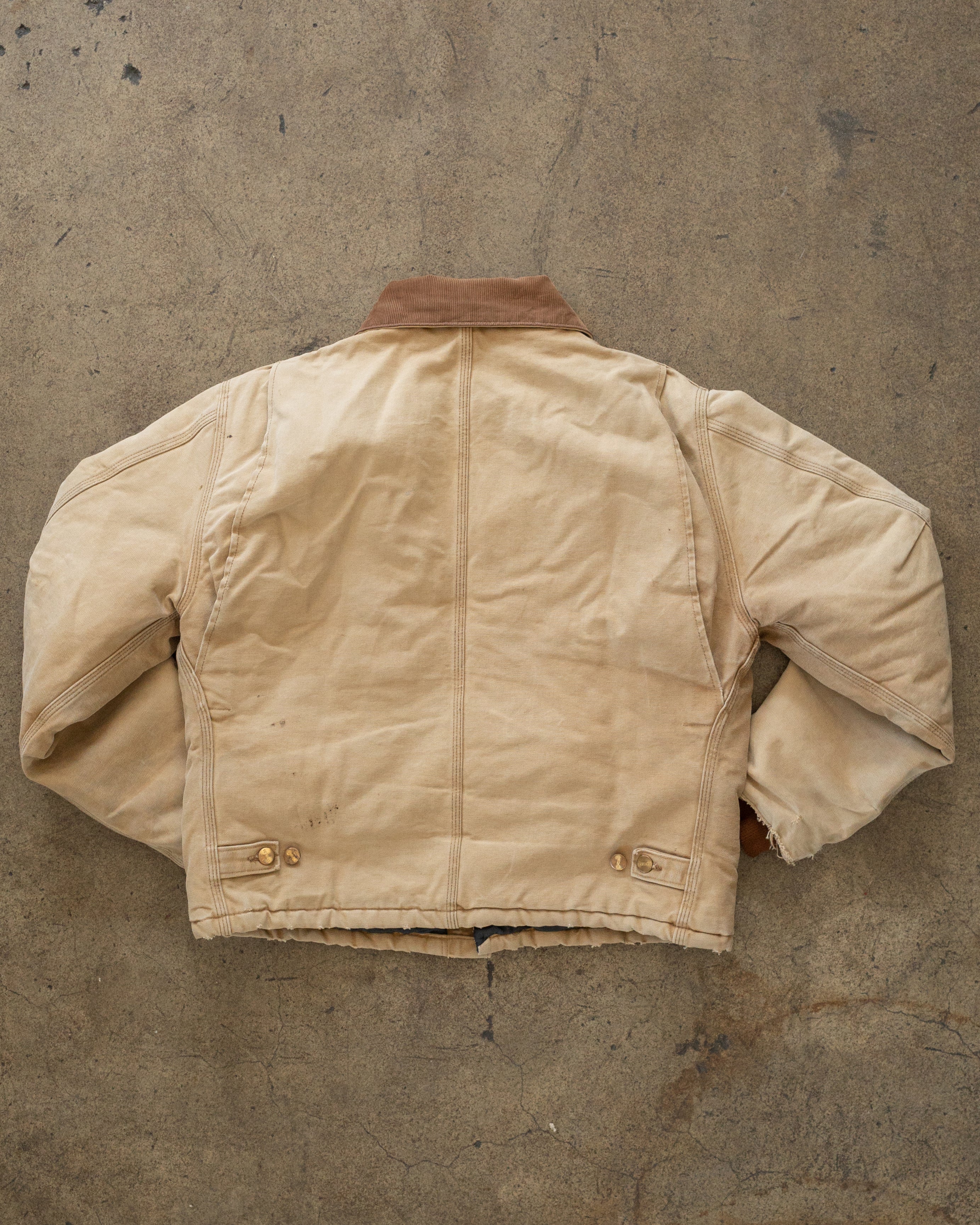 Carhartt Tan Distressed Arctic Work Jacket - 1990s – UNSOUND RAGS