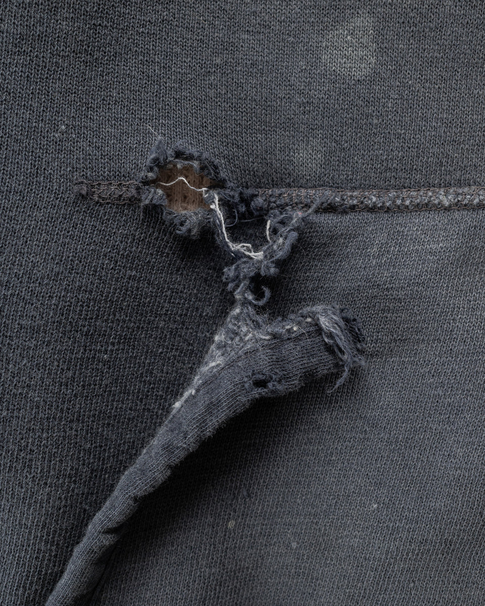 Sun Faded Blue Hooded Sweatshirt - 1970s – UNSOUND RAGS